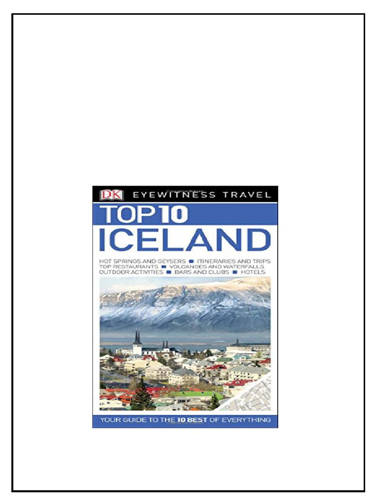 Top 10 Iceland 2016 4th Edition David Leffman Instant Download Pdf