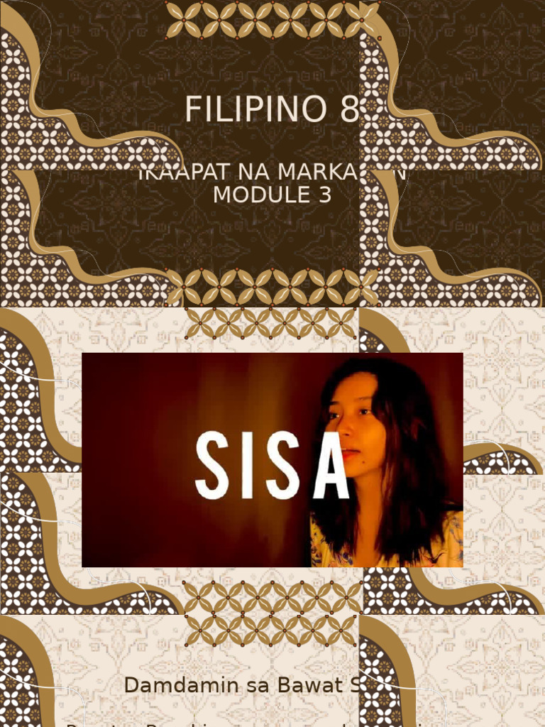 Filipino 8 Q4M3 | PDF