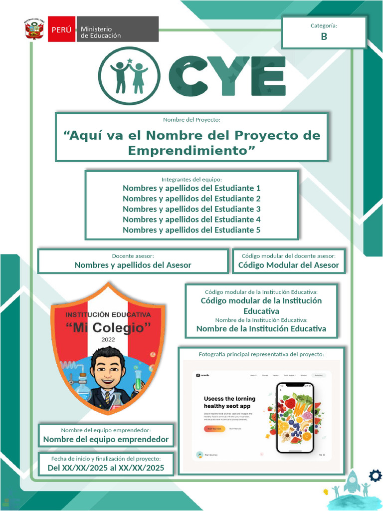 Portafolio Cat. B - CyE 2025 | PDF | Diseño | Invalidez