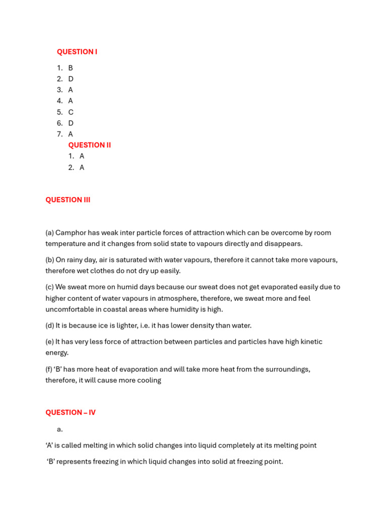 States of Matter and Phase Changes Explained | PDF