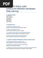 Template Modul Ajar - PDF | PDF