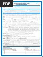 Arogya Sanjeevani Policy Reliance General-Proposal Form | PDF ...