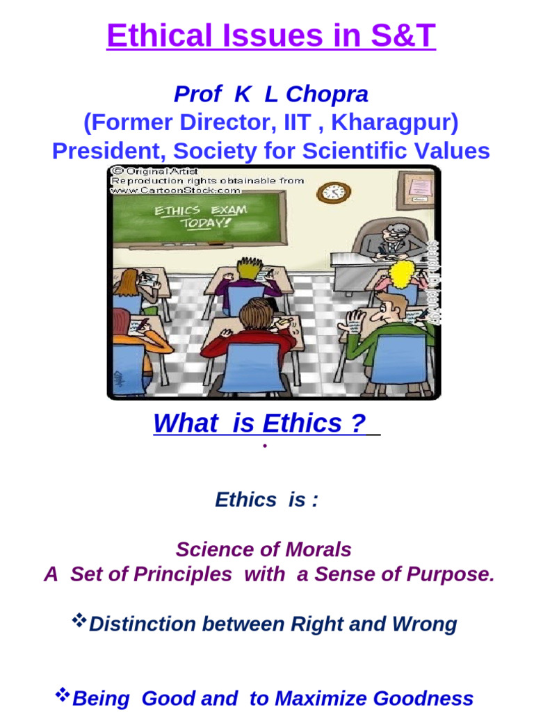 Ethical Challenges in Science & Technology | PDF | Plagiarism | Science