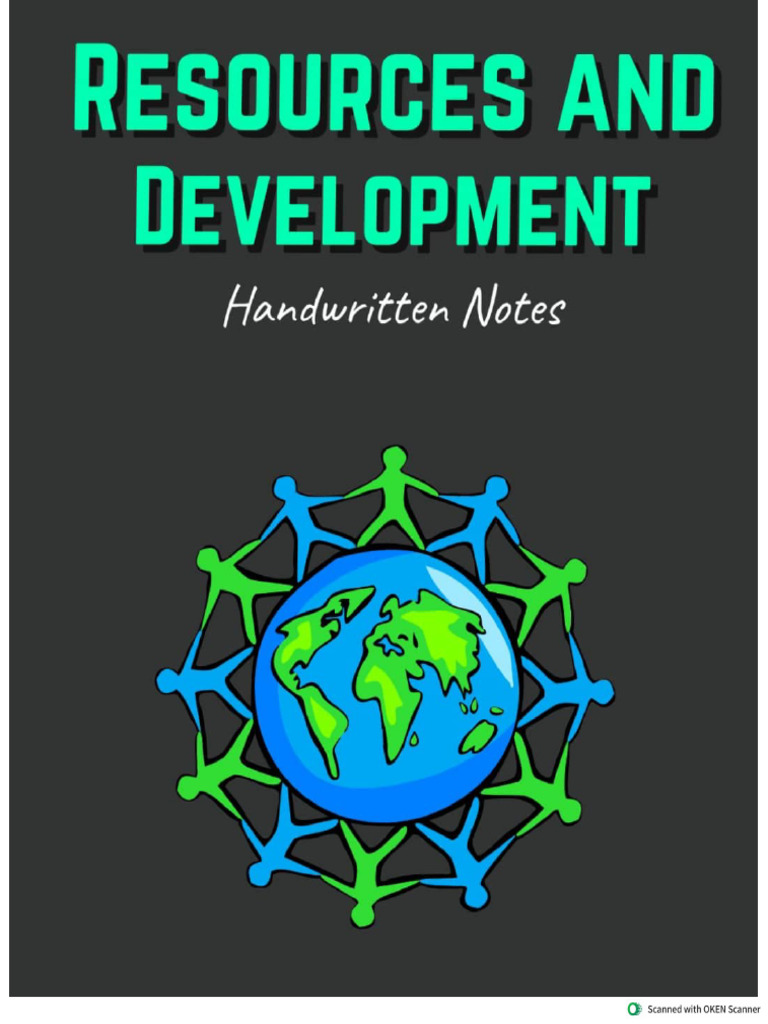Resources and Development | PDF