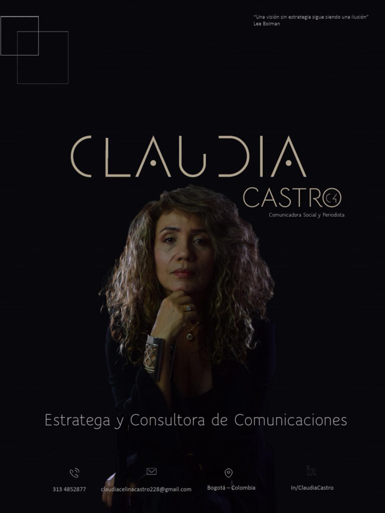 CV Claudia Celina Castro Comunicadora Social y Periodista 2024 | PDF ...
