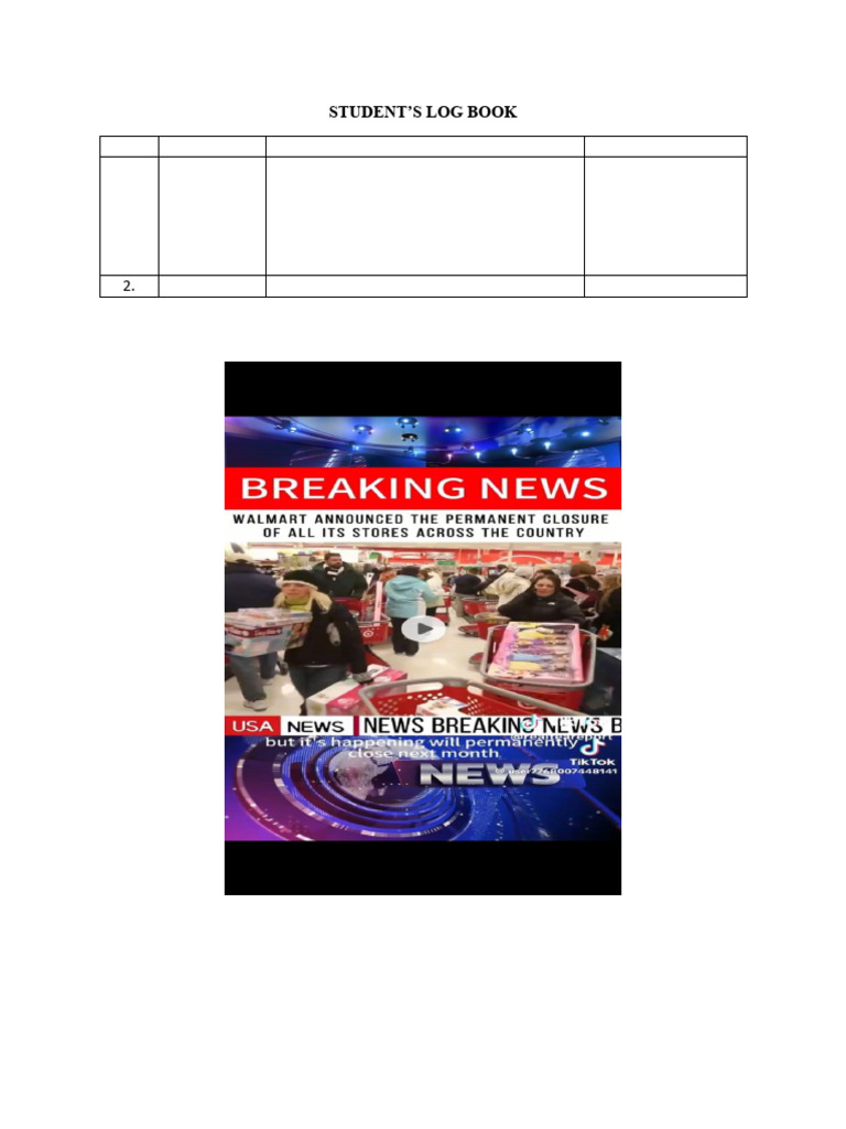 Student Log Book for Project Activities | PDF