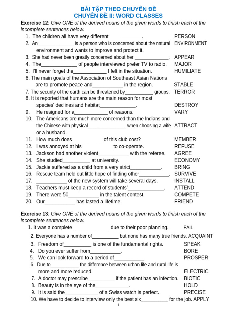 Bai Tap Chuyên Đề Hsg Các Cấp-keys | PDF
