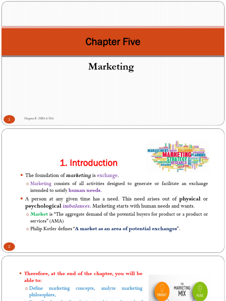 Entrepreneurship Chapter Five | PDF | Marketing | Pricing