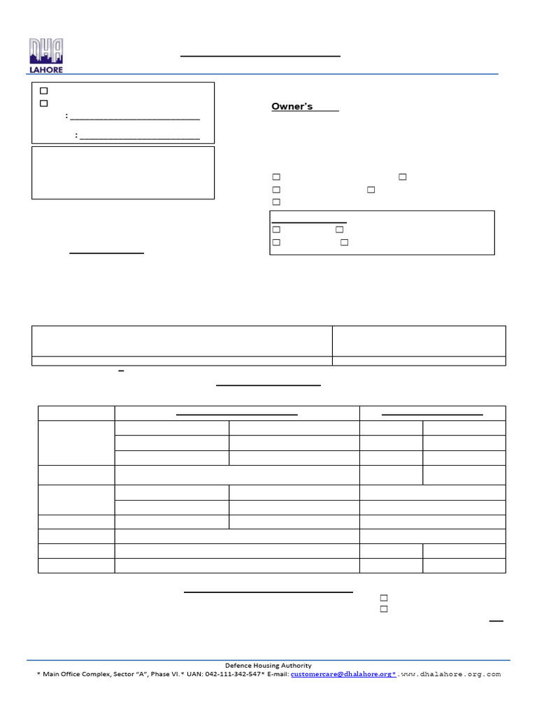 NDC Application Process for DHA Lahore | PDF | Payments | Government ...