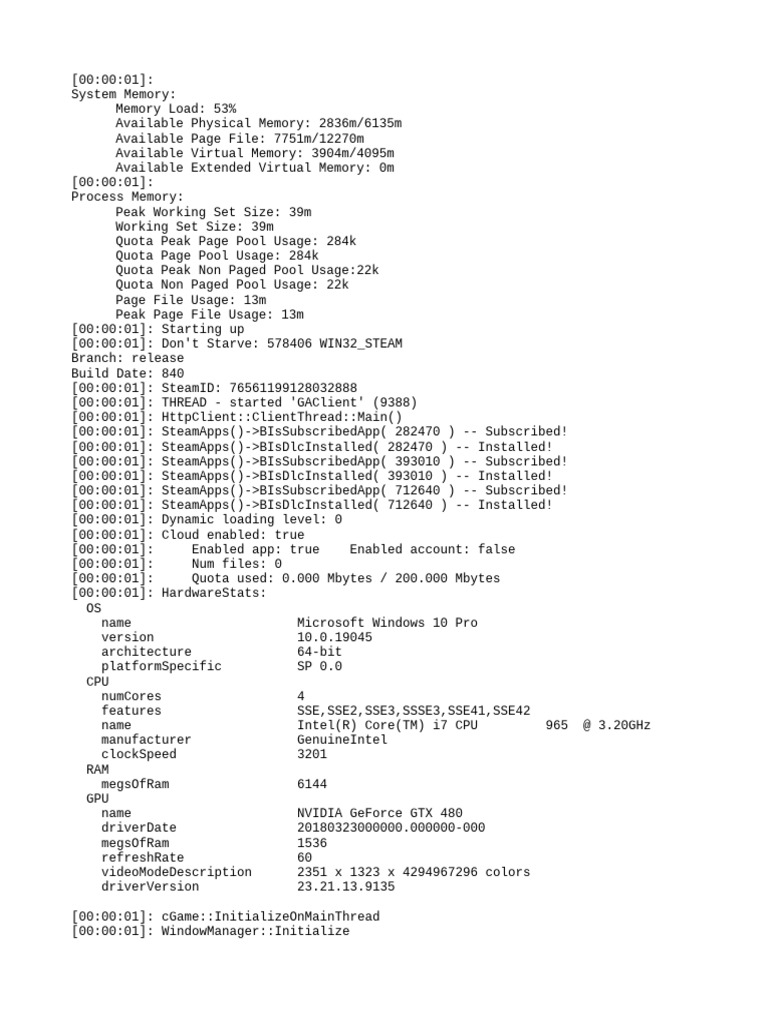 Backup Log | PDF | Graphics Processing Unit | Computer Architecture