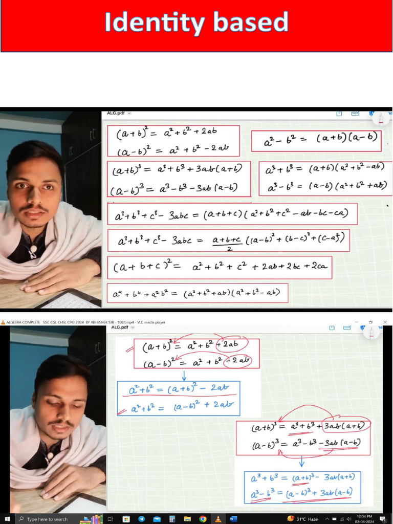 Algebra Annotated | PDF