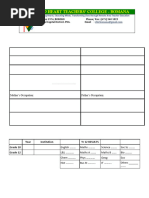 Dwu Non School Leaver Application Form | PDF | Science | Mathematics