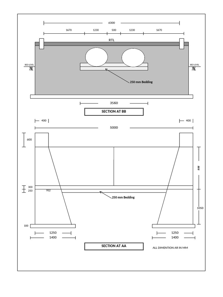 Hume Pipe Culvert Design at Kukur Kachua | PDF | Concrete | Structural ...