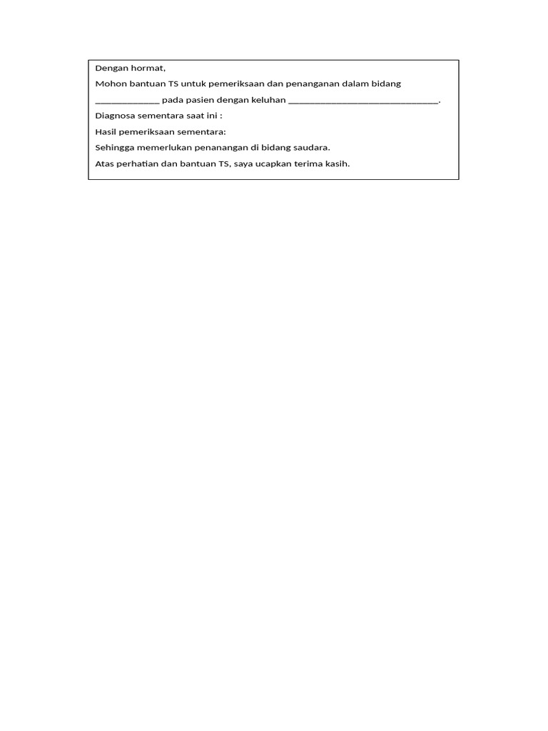 Format Cap Lembar Konsul | PDF