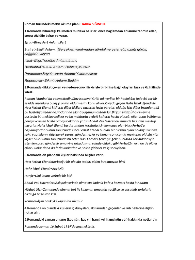 Sedat Bli Hakka Sığındık Kitap Formu | PDF