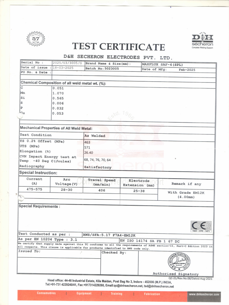 TC D and H 2 | PDF