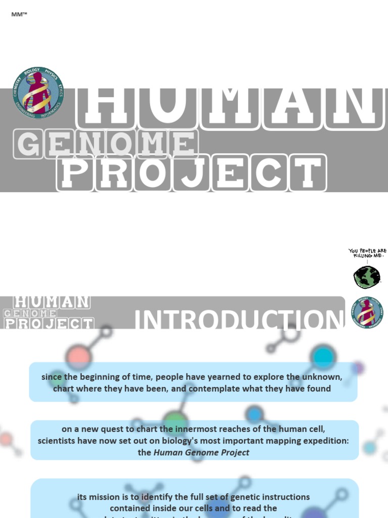 Human Genome Project | PDF | Genome | Genetics