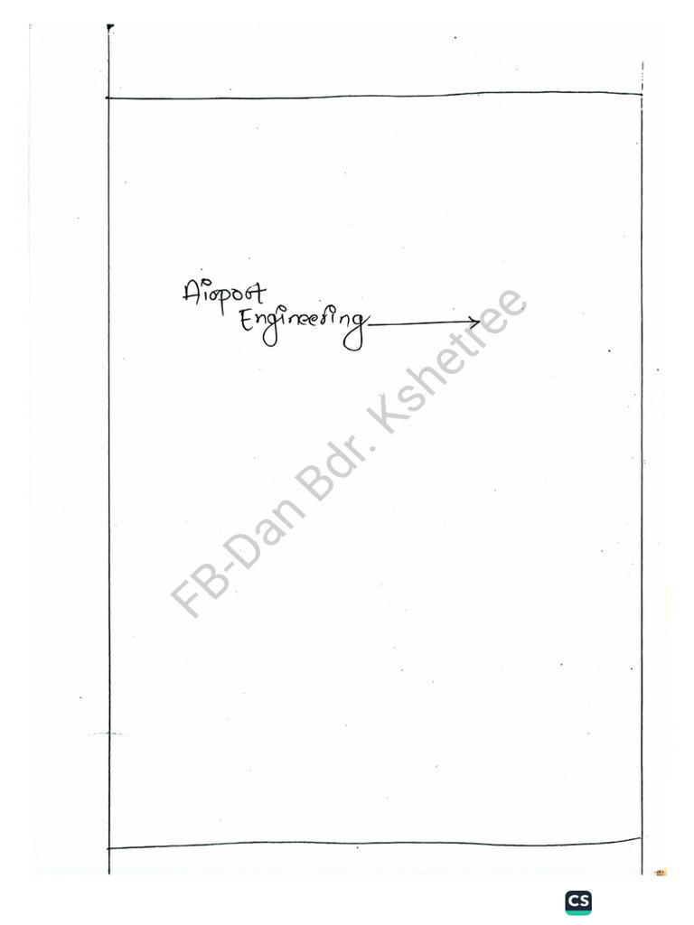Airport Engineering Old QN | PDF