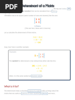 Matrix Calculations on Casio FX-991 | PDF | Matrix (Mathematics ...