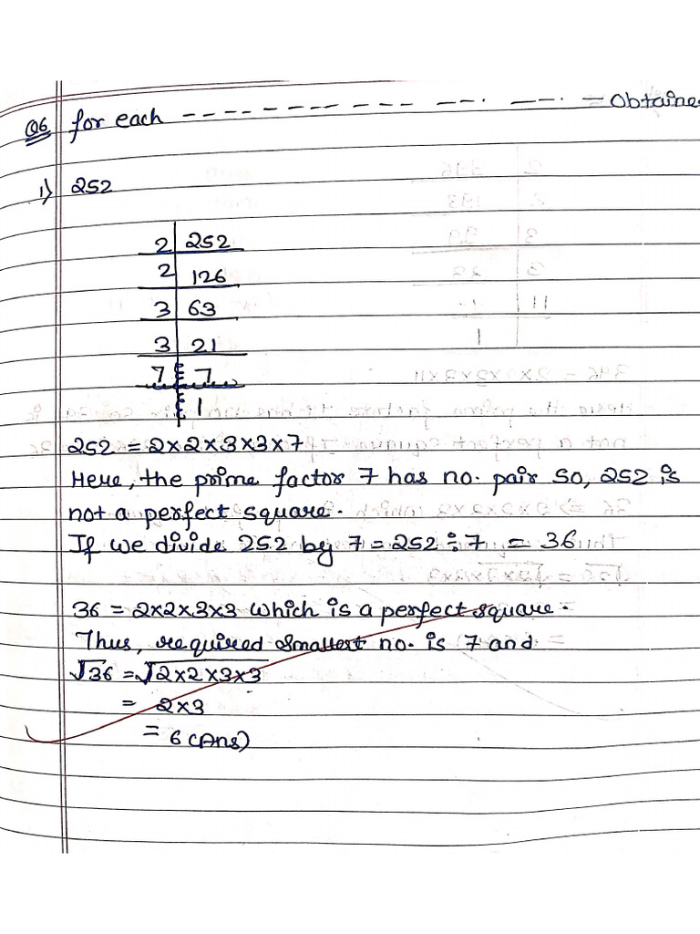 Maths Ex 5.3 Q6,7 and 8 | PDF