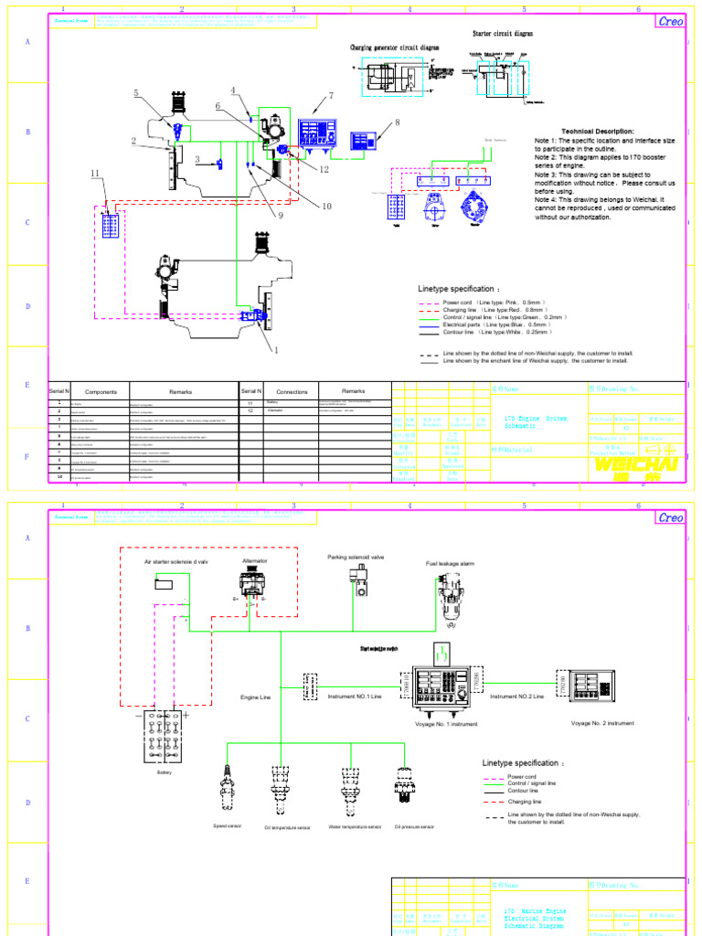 170 Electrical System Schematic | PDF | Electrical Engineering ...