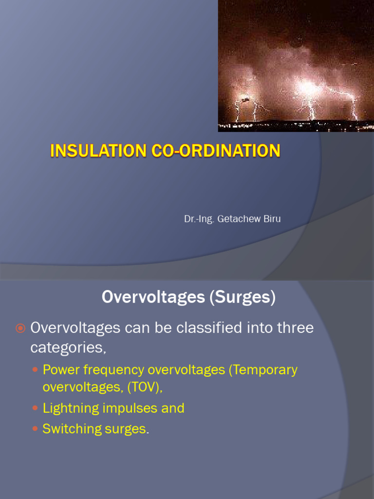 Overvoltages and Insulation Co-Ordination - GB-2 | PDF | Insulator (Electricity) | Electrical ...