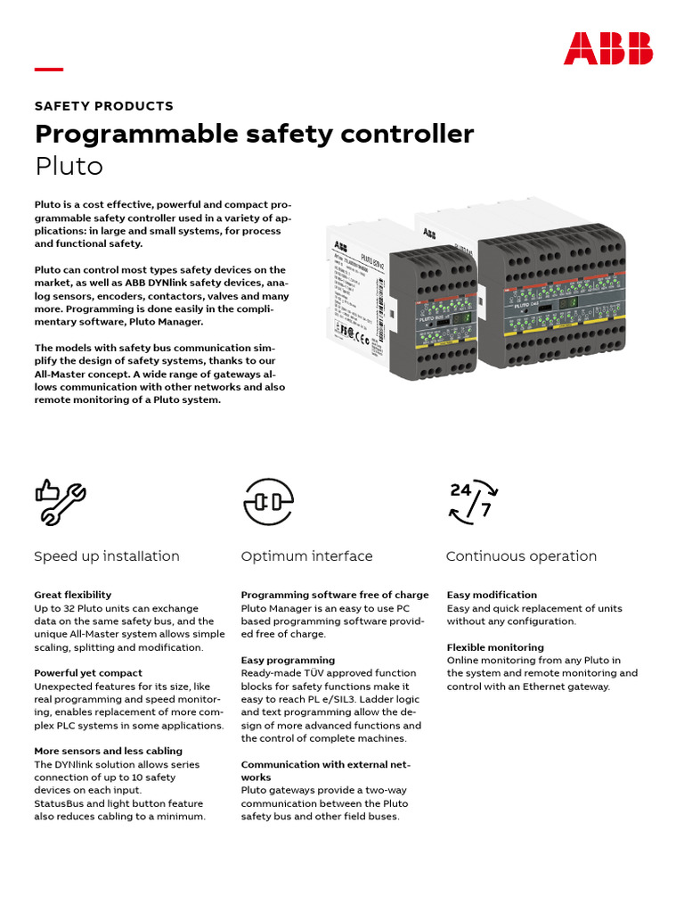 Pluto S46 V2 Controller Overview | PDF | Programmable Logic Controller ...