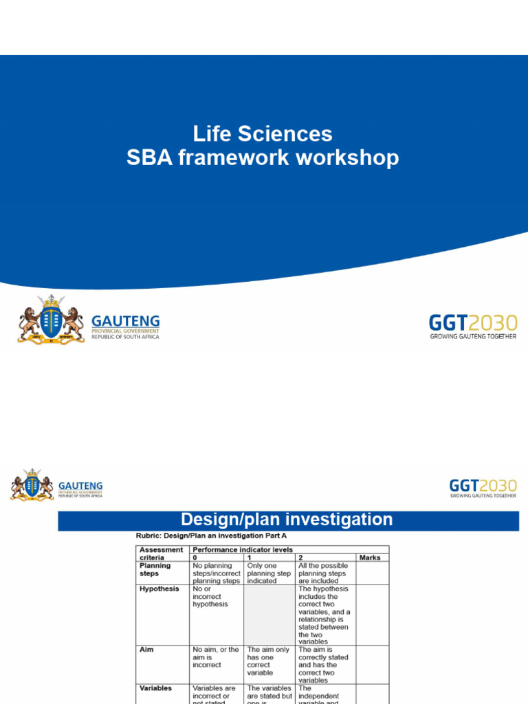 GR 12 SBA Prep Life Science | PDF | Validity (Statistics) | Gender