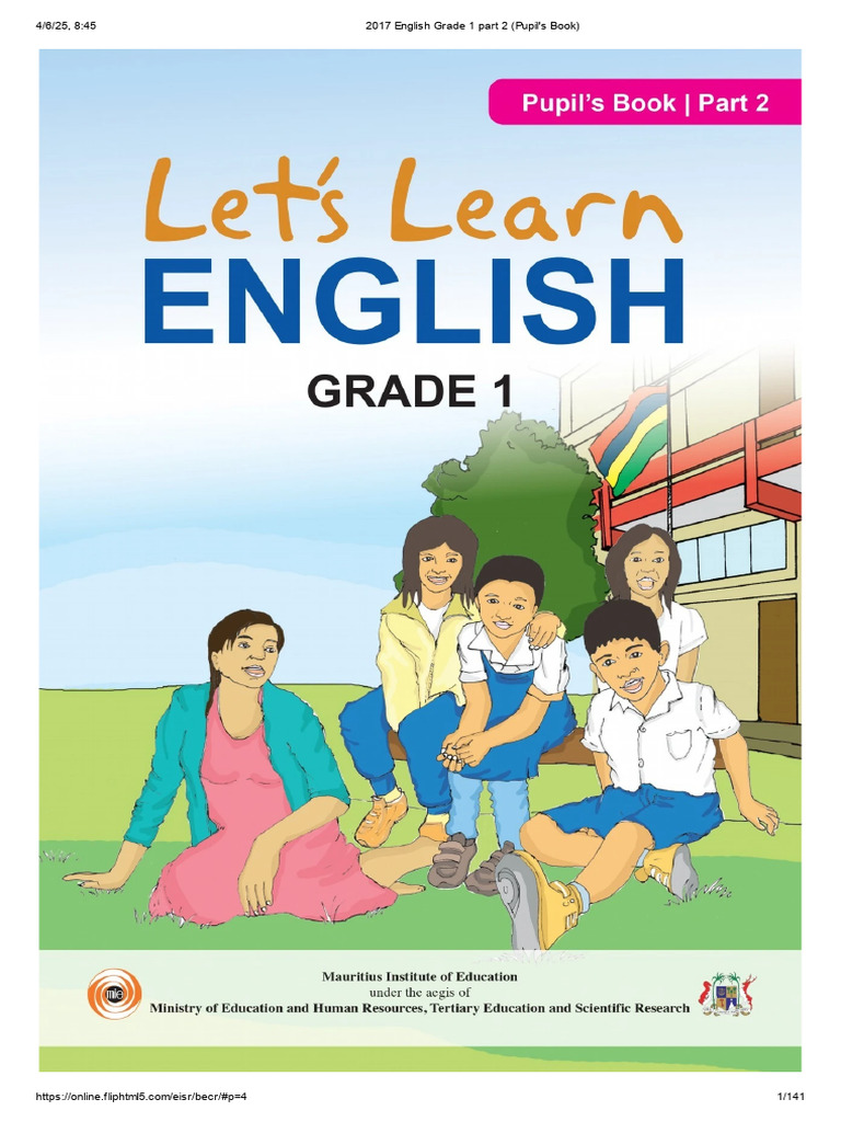 2017 English Grade 1 Pupil's Book 2 | PDF