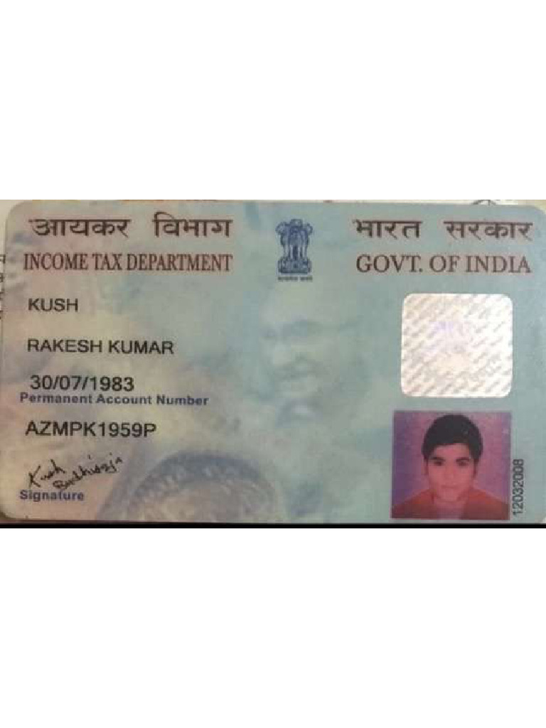 Pan Card | PDF