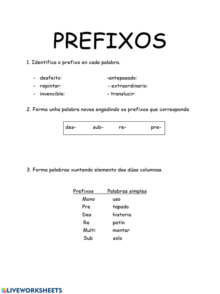 Prefixos | PDF