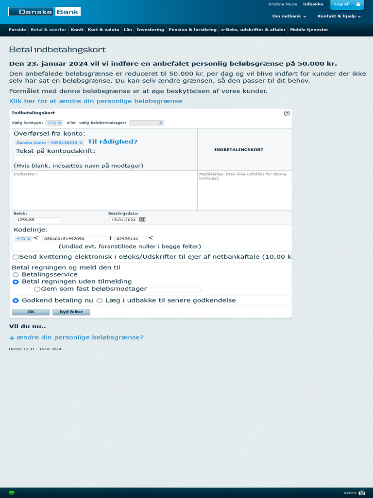 Danske Netbank | PDF