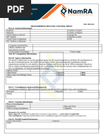 Namibia Customs Clearing Instructions Form | PDF | Customs | Supply ...