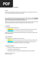 Teknik Observasi: Time dan Event Sampling | PDF