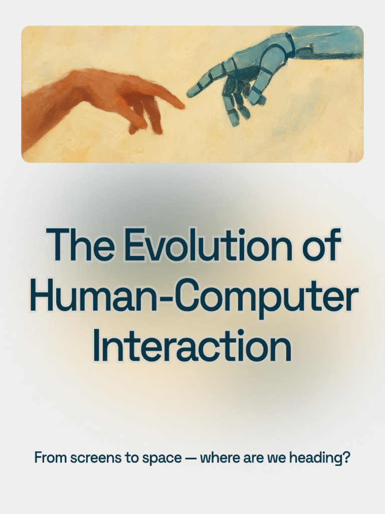 The Evolution of HCI | PDF