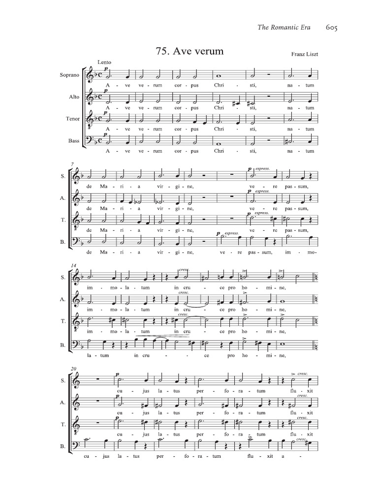 Ave Verum | PDF