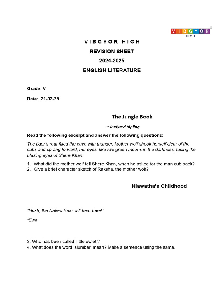 Grade 5 English Literature Revision Guide | PDF | Ebenezer Scrooge ...