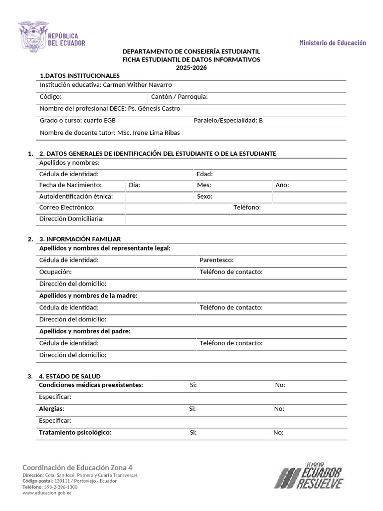 Informe - DeCE | PDF