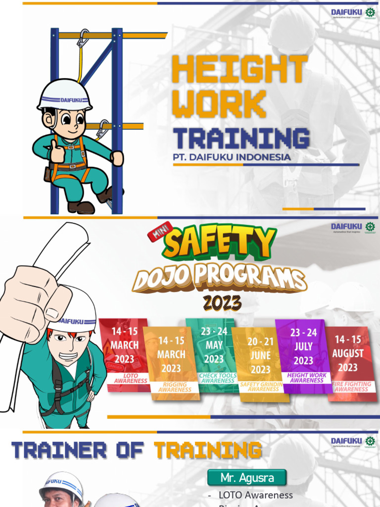 Working at Height Awareness - Bahasa | PDF
