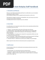 Discord Staff Guidelines and Rules | PDF