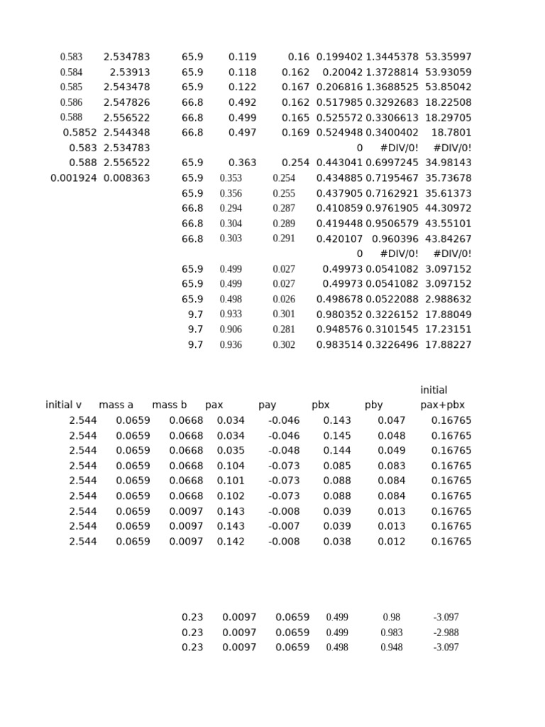 Lab4 Caculate Sheet | PDF