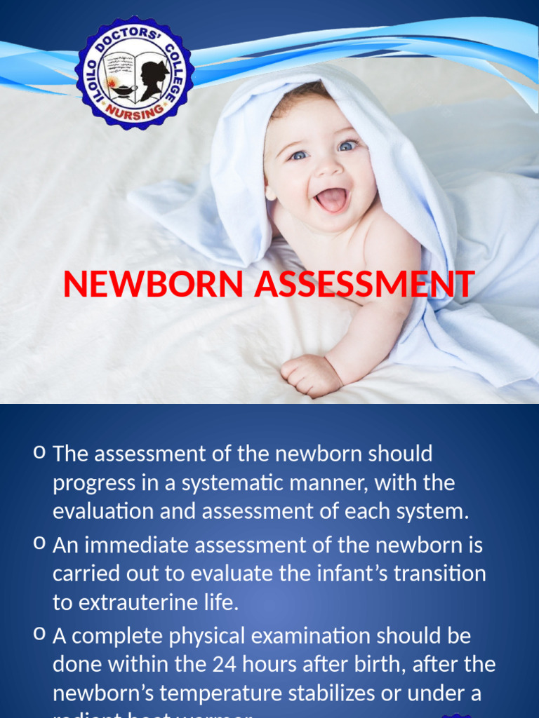 Newborn Assessment - EditedFINAL | PDF