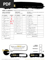 Series A Numeracy Ninjas Skill Book 3 Sessions | PDF | Arithmetic ...