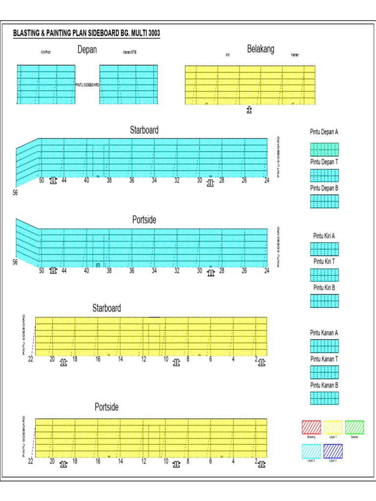 Blasting & Painting Plan Sideboard | PDF