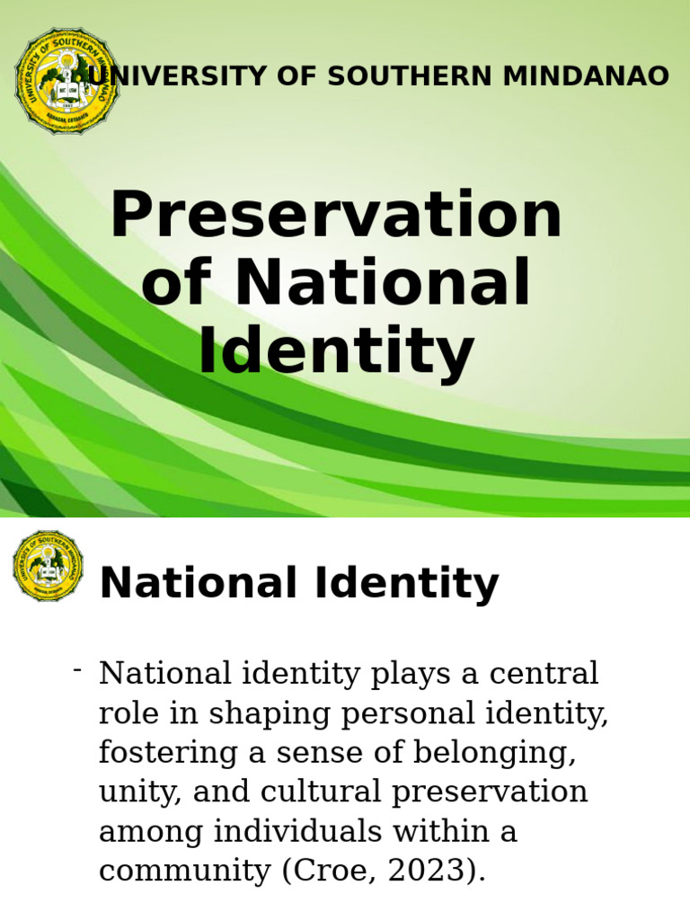 Preserving Philippine National Identity | PDF | Philippines | Traditions