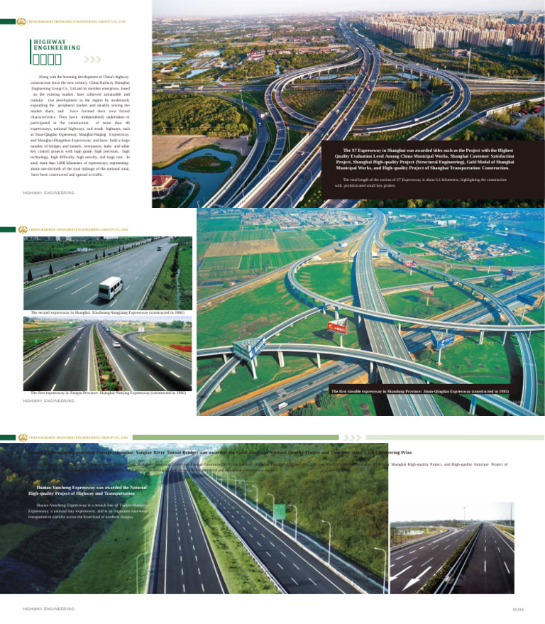 China Railway Shanghai Highway Projects | PDF | Shanghai | Bridge