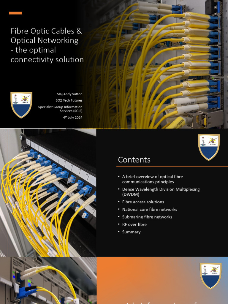 Fiber Technology | PDF | Wavelength Division Multiplexing | Fiber Optic Communication