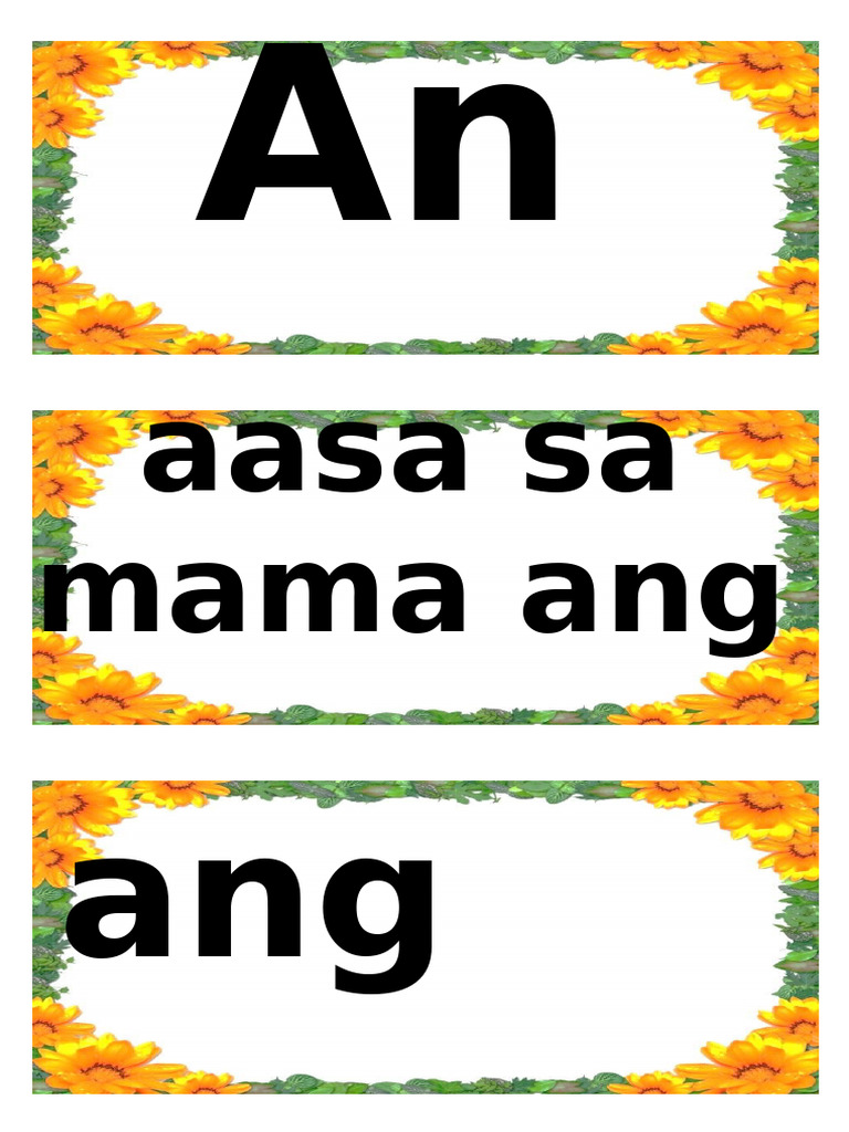 Flashcards ANG | PDF