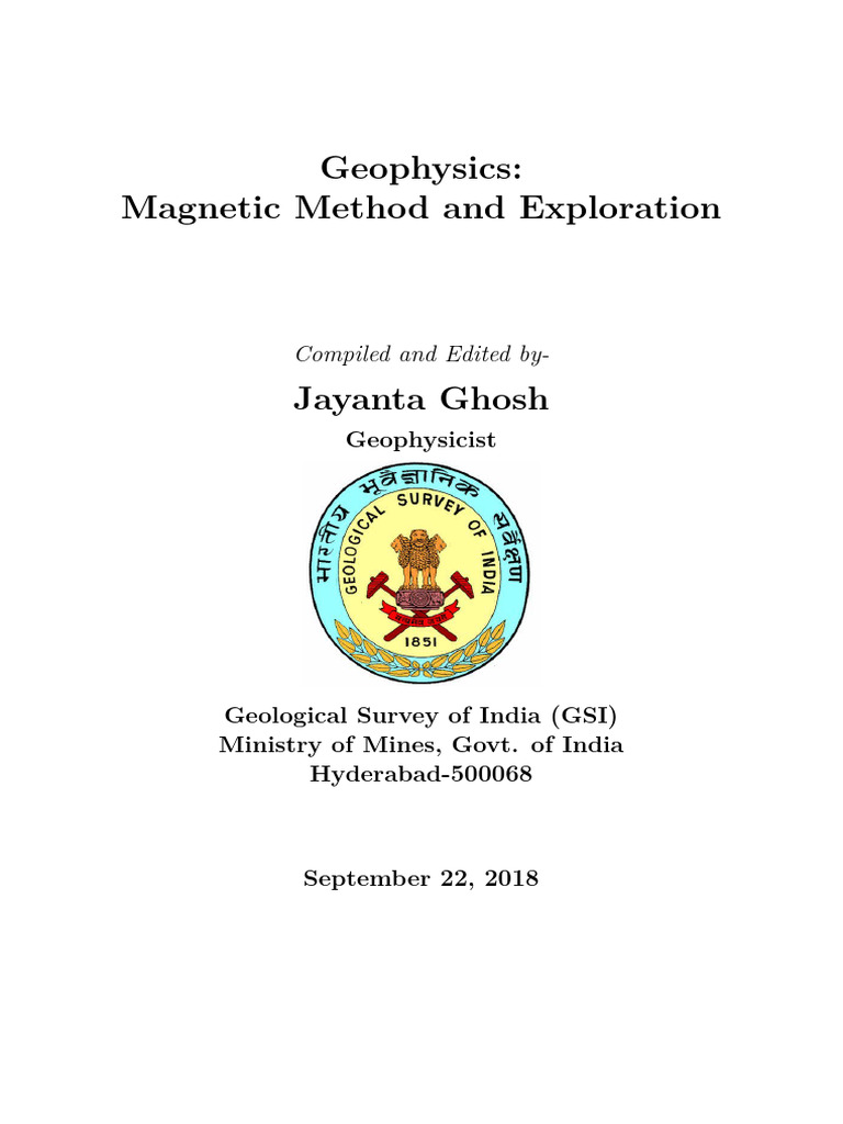 Magnetic Method and Exploration-1 | PDF | Igneous Rock | Rock (Geology)