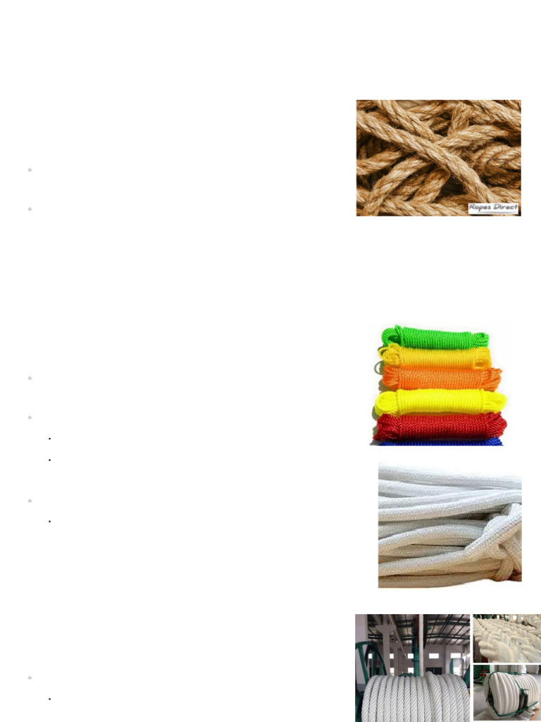 Module-II Lecture-1 Qno1 and 2 | PDF | Rope | Fibers
